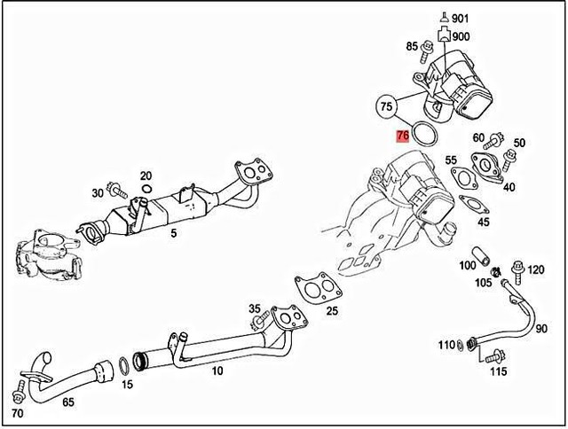 Mercedes-Benz 0259973448 Genuine OEM Valve Gasket for sale online | eBay