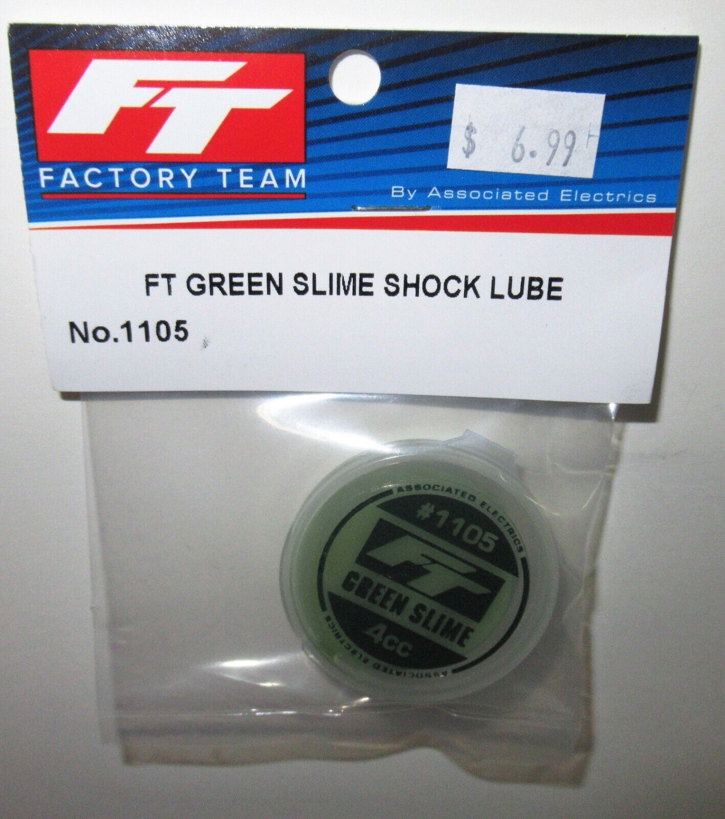 Team Associated Factory Team Green Slime Shock Lube #1105 | eBay