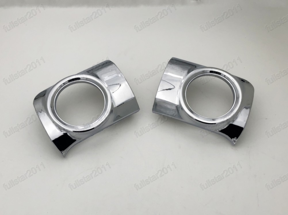 Pair Front Bumper Fog Light Lamp Cover Chrome Bezel Trim For Lexus ...