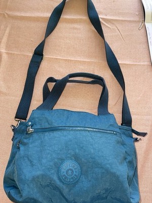 Kipling Live Light Two Way Shoulder/ Handbag turquoise- great shape | eBay