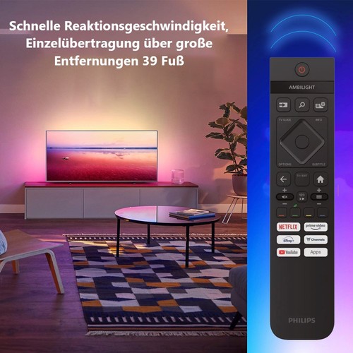 Original Remote Control for Philips 11010545260001 YKF474-B013 ...