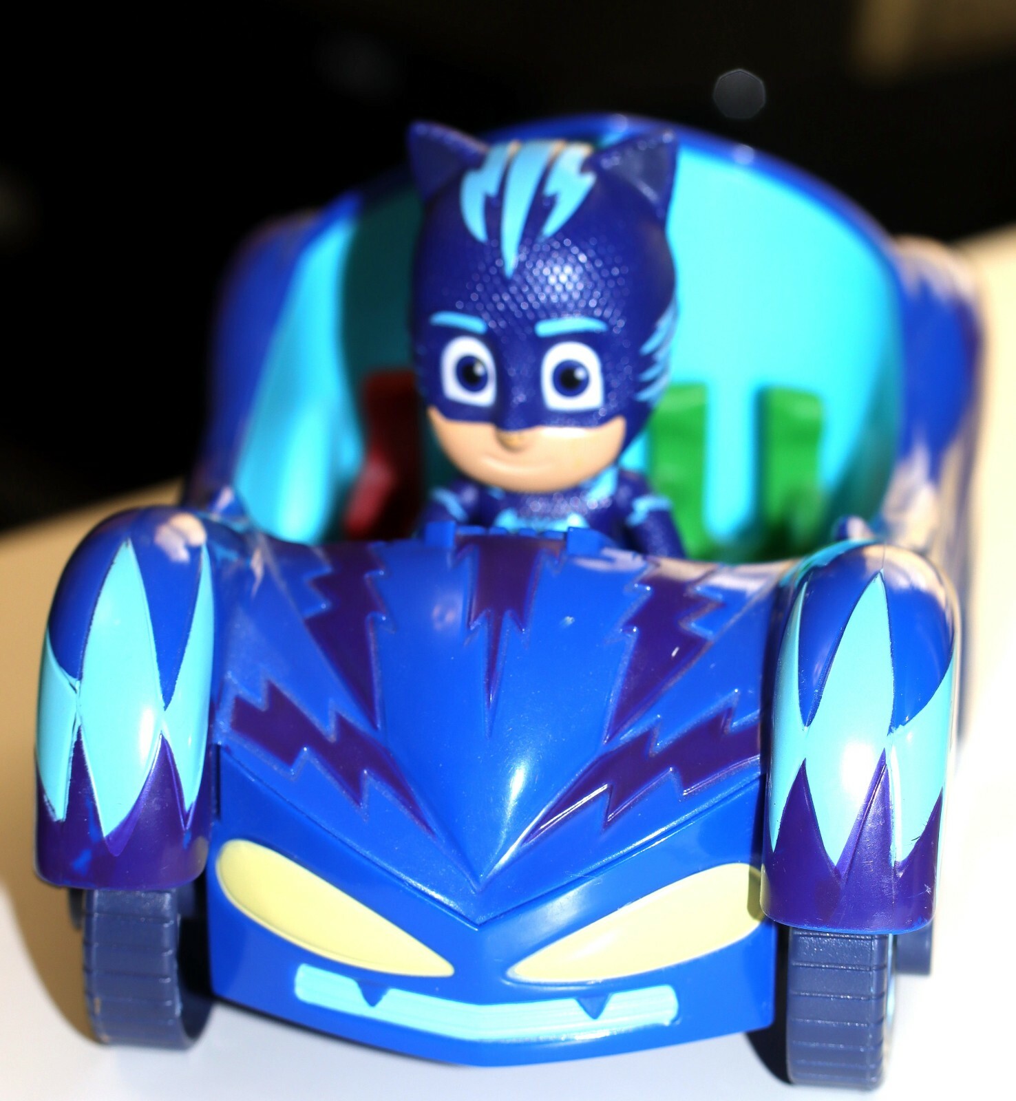 2 pc Catboy 3 10/16" T in Car PJ Masks Frog Box eOne Just Play 5 14/16 ...