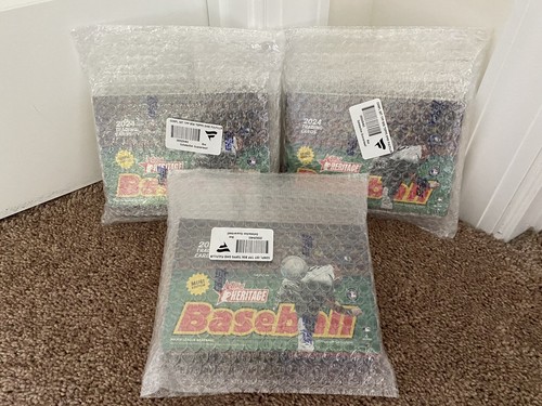 3x 2024 Topps Heritage Mini Sealed Hobby Box Lot DIRECT FROM TOPPS & IN ...