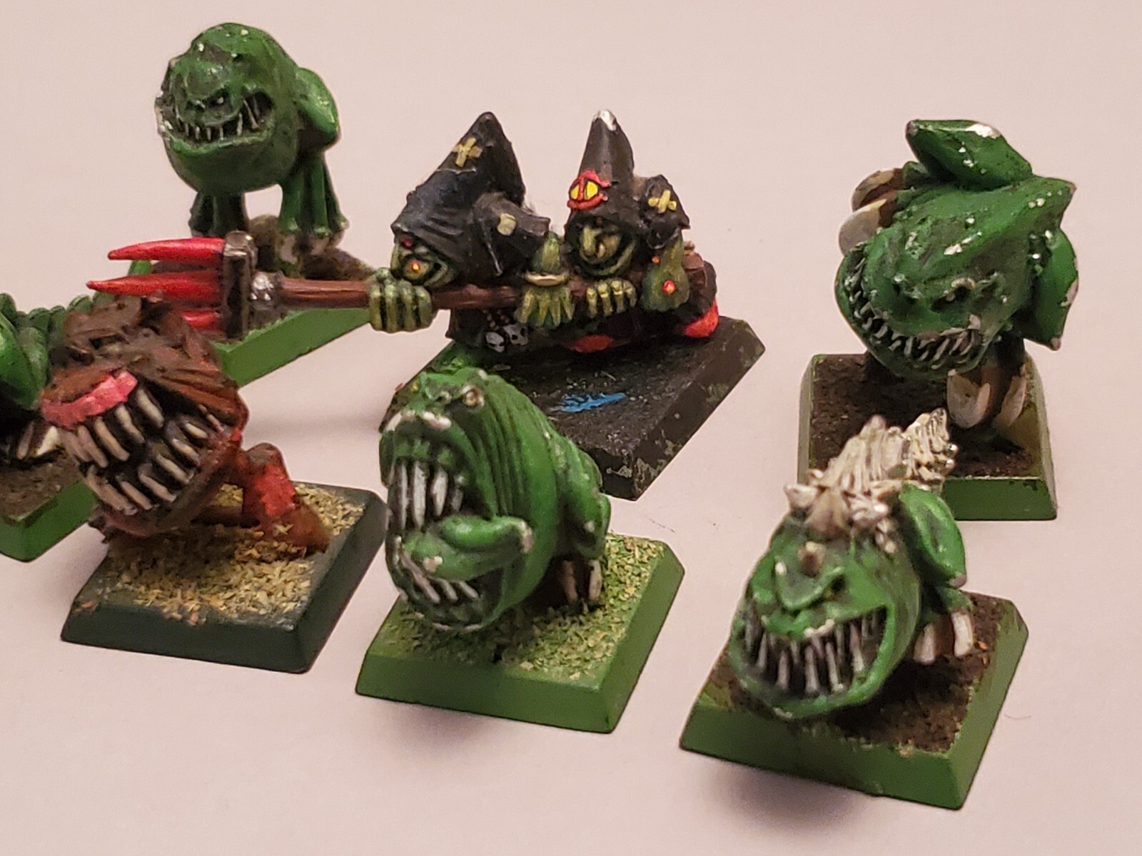 Warhammer Night Goblin Squig Herder Unit OOP Fantasy Age Of Sigmar The ...