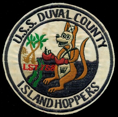 USN WW2 or After USS Duval Country LST 785 Patch V | eBay