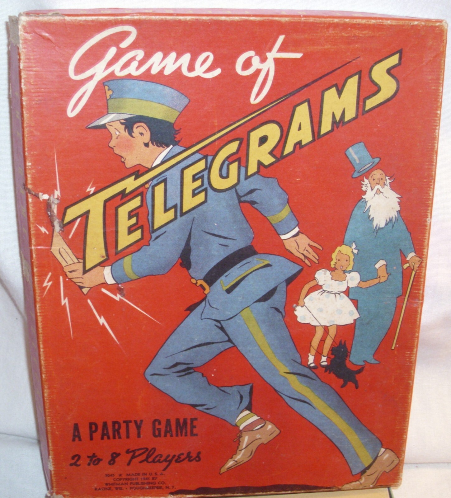 GAME OF TELEGRAMS A PARTY GAME 1930s WHITMAN BOXED | eBay