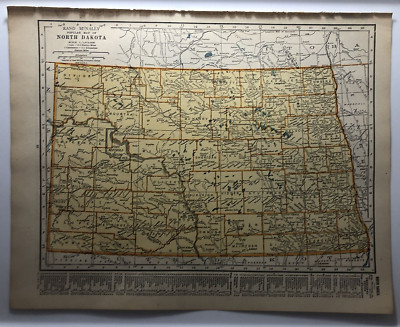 United States (1900-Now) - North Dakota Atlas