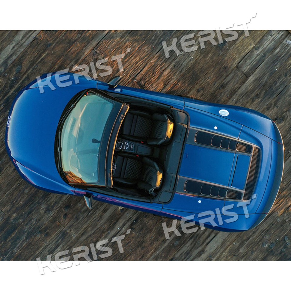 for Audi R8 V8 spyder 2016-2023 Carbon Fiber Rear Bumper Splitter Wing ...