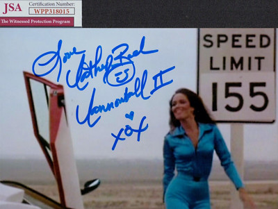 CATHERINE BACH Signed Autograph 6x9 Chrome Photo JSA COA CANNONBALL RUN ...