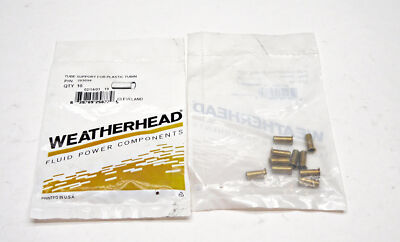 LOT OF 20 NEW WEATHERHEAD 2030X6 TUBE SUPPORT FOR PLASTIC TUBIN | eBay