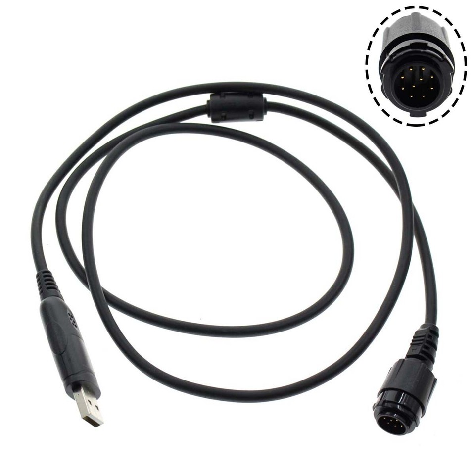 For Motorola HKN6184C XTL 5000 2500 1500 PM1500 Programming Cable USB ...