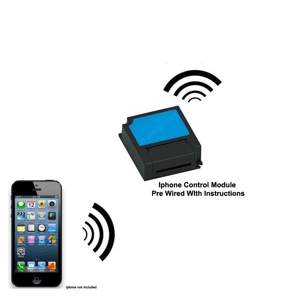 Iphone Remote Control Your Merlin Prolift 430R Garage Door Opener m842 ...