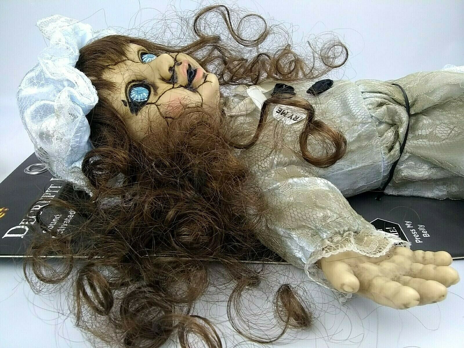 Decrepit Spooky Doll Voice Animated Talking Spirit Halloween Creepy ...