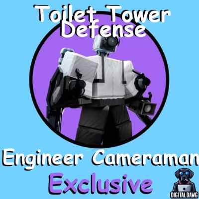 Engineer Cameraman Toilet Tower Defense - TTD - Fast Delivery | eBay