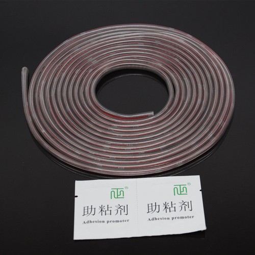 Car Door Transparent Edge Side Anti-Rub Strips Rubber Crash Bar ...