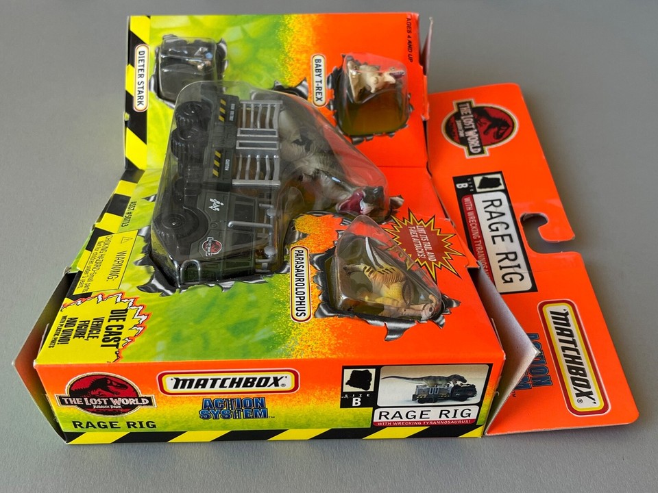 Vintage Matchbox Rage Rig The Lost World Jurassic Park Die Cast Action ...