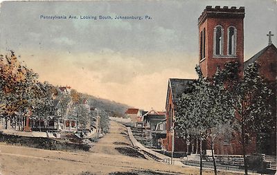 A23/ Johnsonburg Pennsylvania Pa Postcard 1911 Pennsylvania Avenue ...