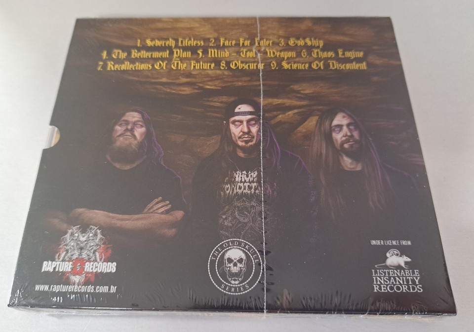 Inhuman Condition Mind Trap New CD Slipcase Brazil Death Thrash Metal ...