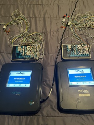 Natus Quantum 016862 2 Base Units II & 2 Breakout Boxes | eBay