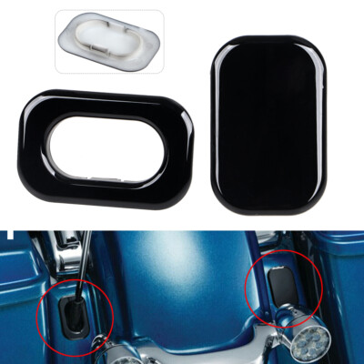 Rear Antenna Hole Accent + Filler Cover For Harley Road Street Glide ...