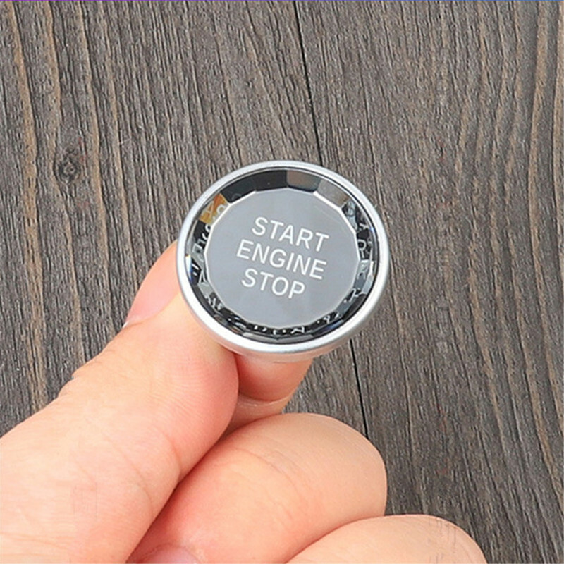 Crystal Car Start Button Replacement For Jaguar 16-19 One Rouch Button ...
