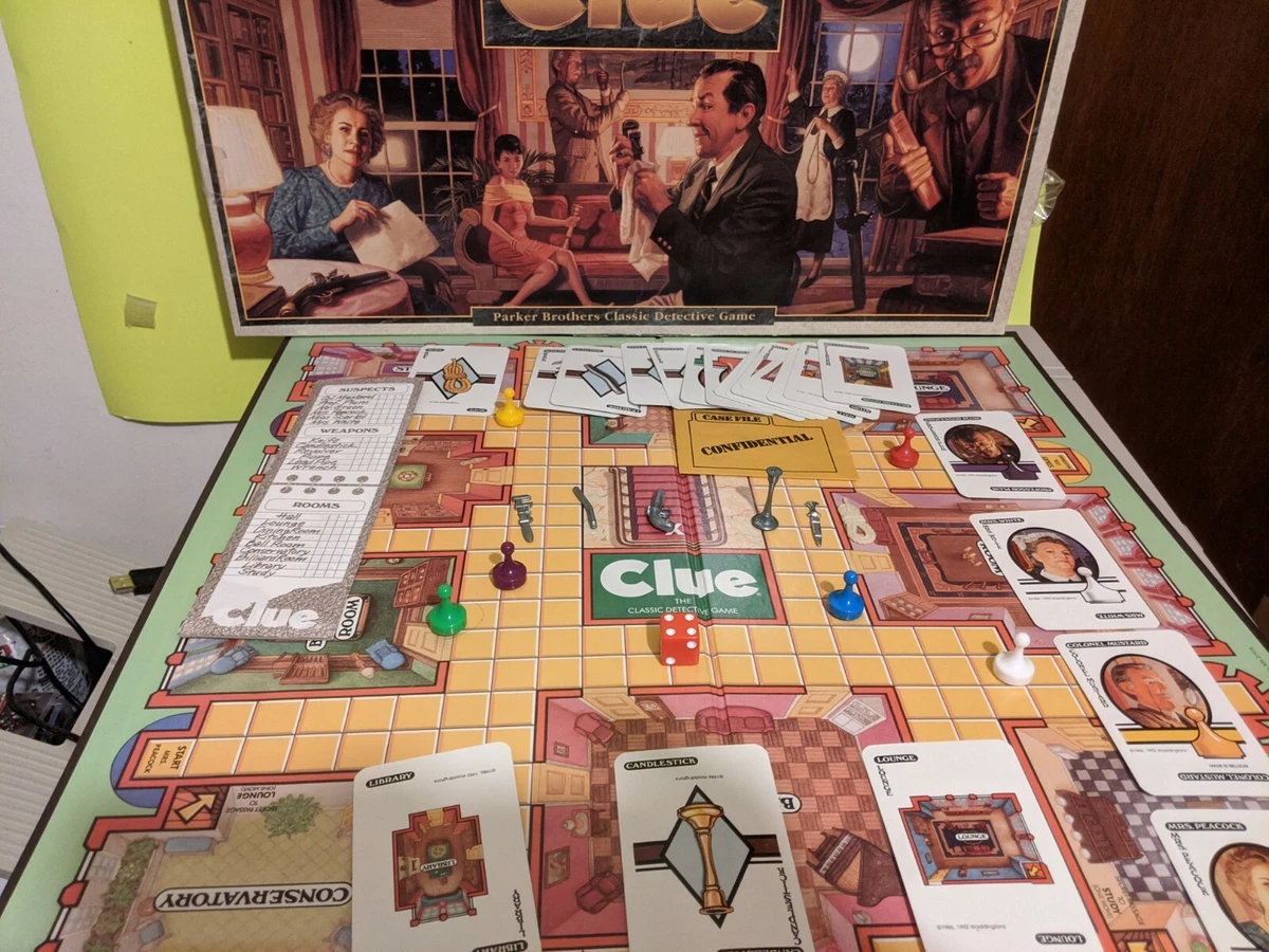 Rope Board Game Clue Cards