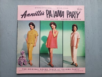 ANNETTE Annette's Pajama Party VISTA 1964 VG+ VINYL LP Record USED | eBay