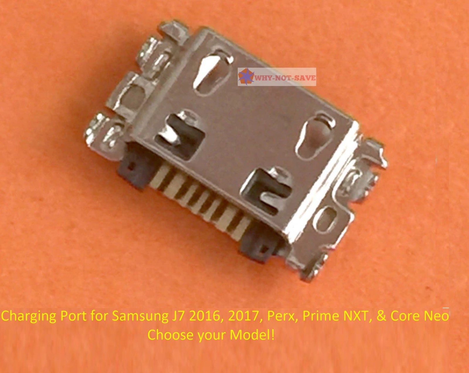 Micro USB Charging Charger Port Replacement Part for Samsung J7 Prime ...