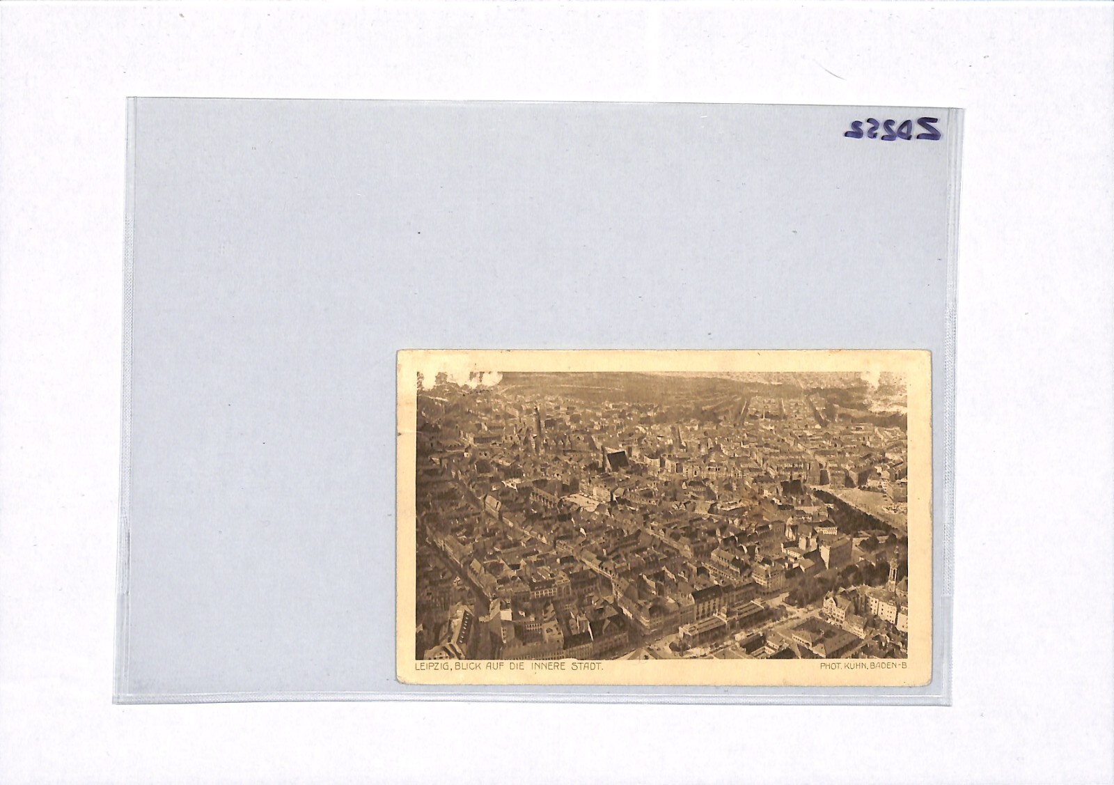 GERMANY 1925 Air Mail Stuttgart Berlin Leipzig PPC Card *ATLANTA ...