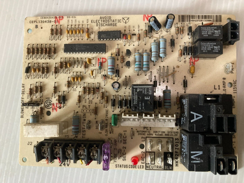 Carrier Bryant CEPL130438-01 Furnace Control Circuit Board | eBay