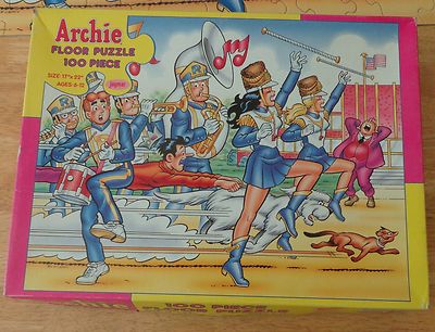 Archie Comic Marching Band Archies Jumbo Floor Jigsaw Puzzle Vintage ...
