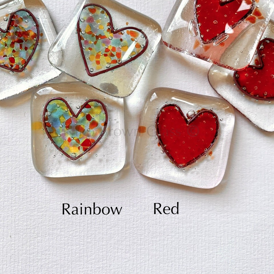 Genuine Glass Heart Pocket Token Hug Gift Made In Cornwall - You are ...