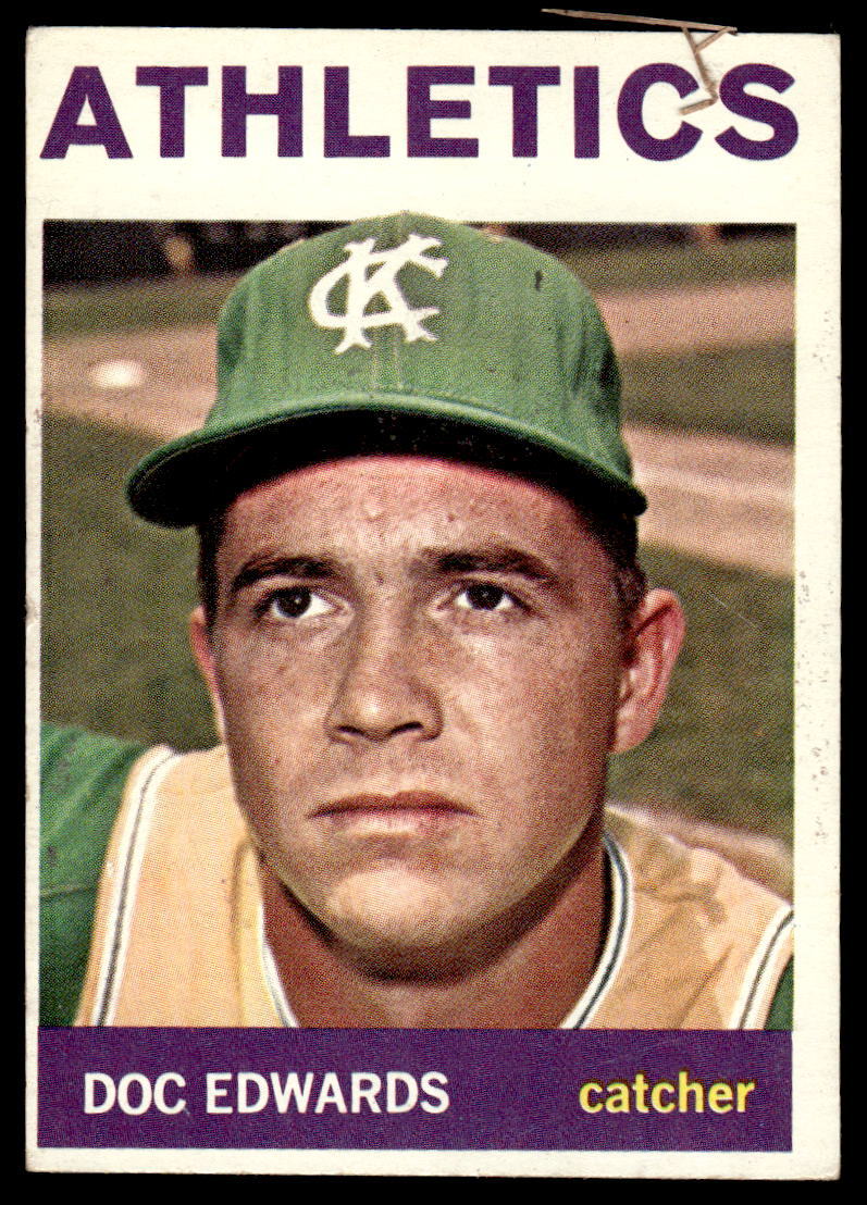 1964 Topps Doc Edwards #174 Kansas City Athletics Baseball Card | eBay