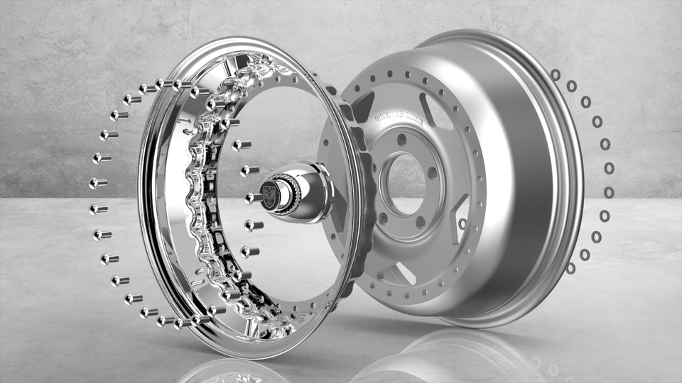 15X10 CENTERLINE CONVO PRO WHEELS 5X4.5 5x114.3 000P-51065-12 -12mm ...