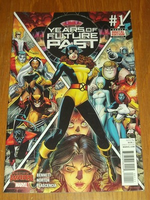YEARS OF FUTURE PAST #1 MARVEL COMICS SECRET WARS AUGUST 2015 | eBay UK