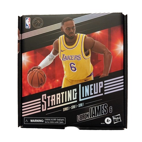 Starting Lineup LeBron James NBA Series 1 Lakers 6 Inch Toy Action ...