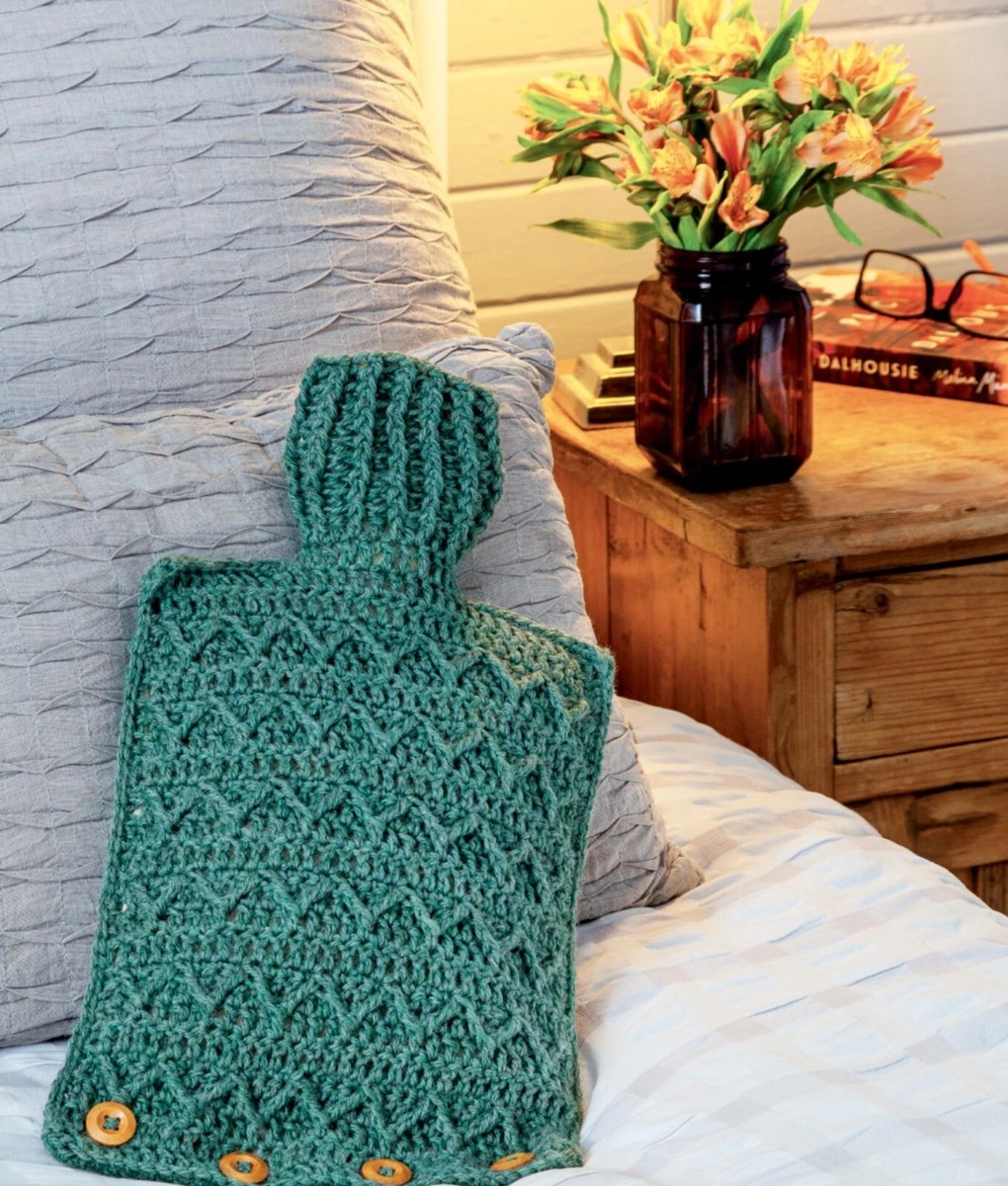 Hot Water Bottle Cover Crochet Pattern
