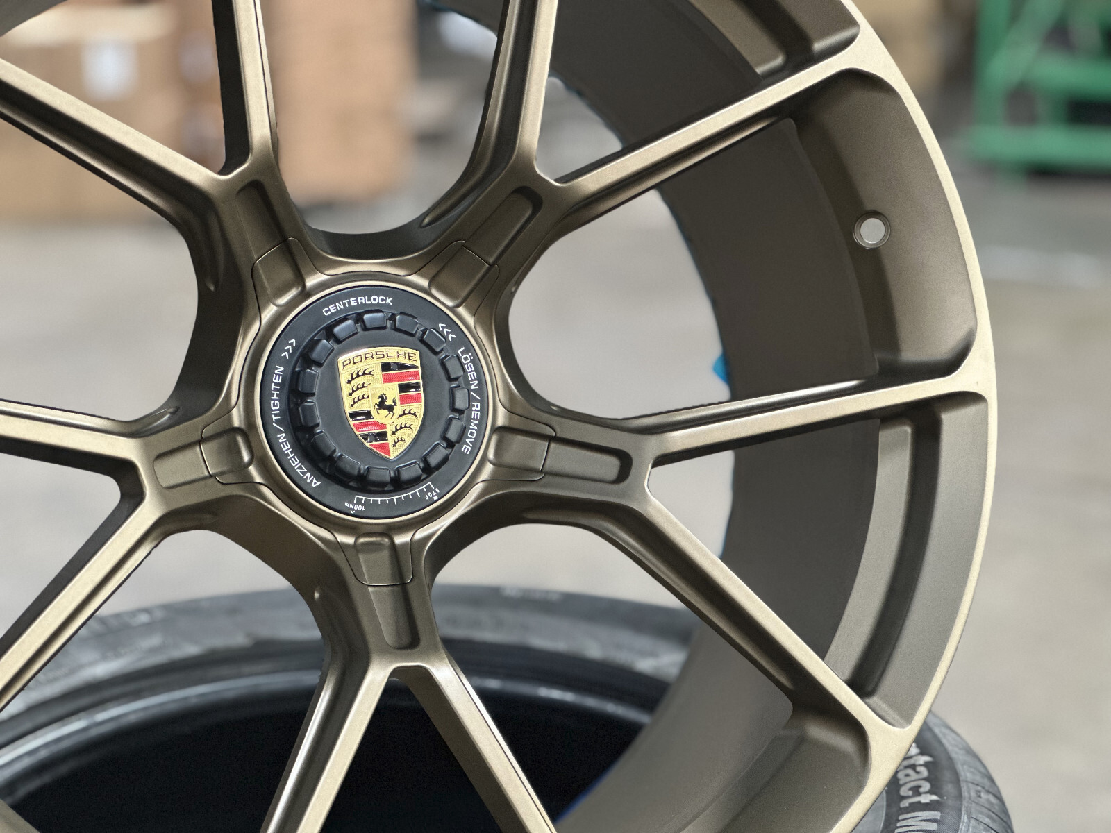 21" Lenso Blackout Forged GT3 RS Wheel (Set of 4) Porsche Macan S 5x112 ...