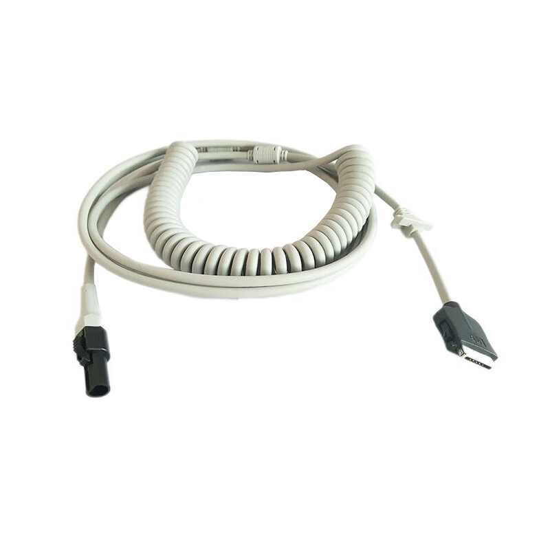 ECG Coiled Data Patient Cable(2016560‑002) 15ft Compatible GE CASE 8000 ...