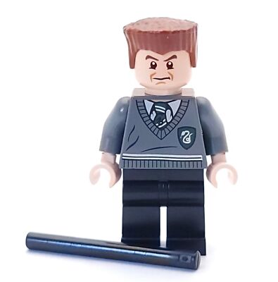 Lego Mini Figure Harry Potter Gregory Goyle Slytherin Sweater from Set ...