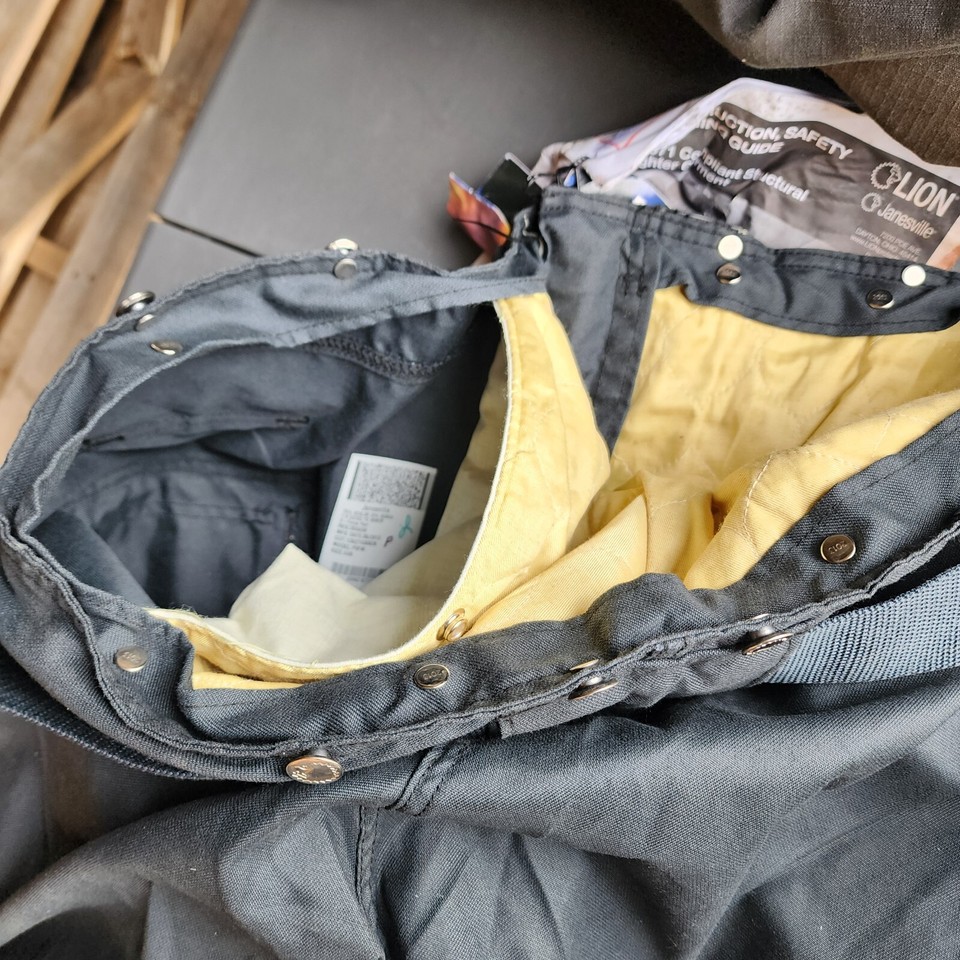 44R 28 2013 LION APPAREL V-Force Flex Firefighter Turnout Bunker Pant ...