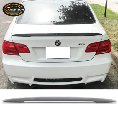 Fits 07-13 BMW E92 Coupe 3-Series Rear Trunk Spoiler Painted #A52 Space ...