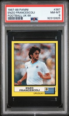 1987-88 PANINI FB UK 88 #387 ENZO FRANCESCOLI PSA 8 | eBay