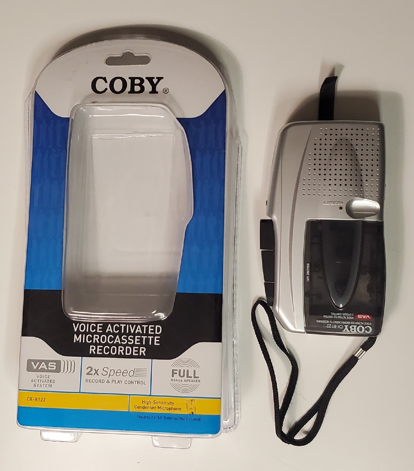 Coby CX-R122 Handheld Cassette Voice Recorder for sale online | eBay