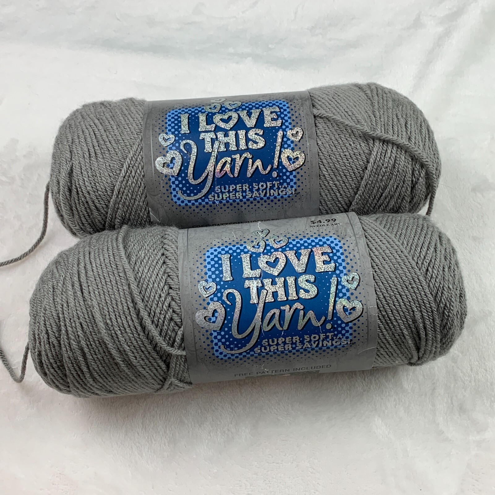 I Love This Yarn! Lot of 2 201 Graybeard 355 Yards New Lot Diff Dye ...
