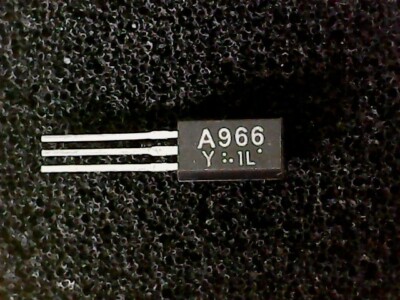 2SA966 Y - Toshiba Transistor PNP A966 (TO-226 / TO-92-Long Body ...