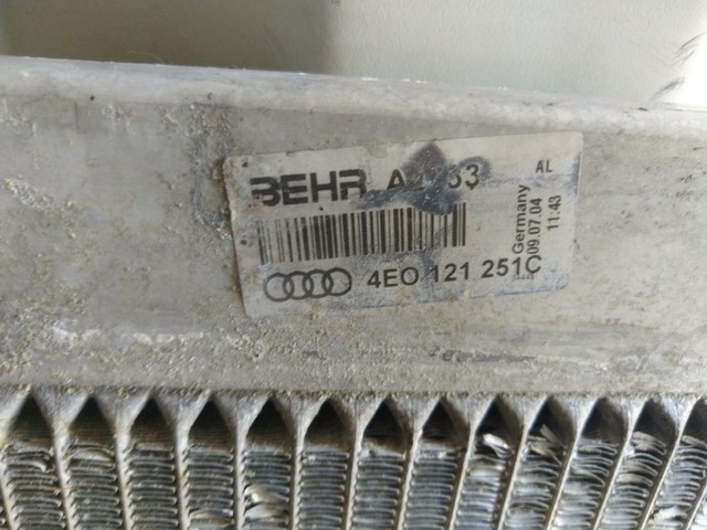 2004-2009 Audi A8 Engine Cooling Radiator 4E0121251 for sale online | eBay
