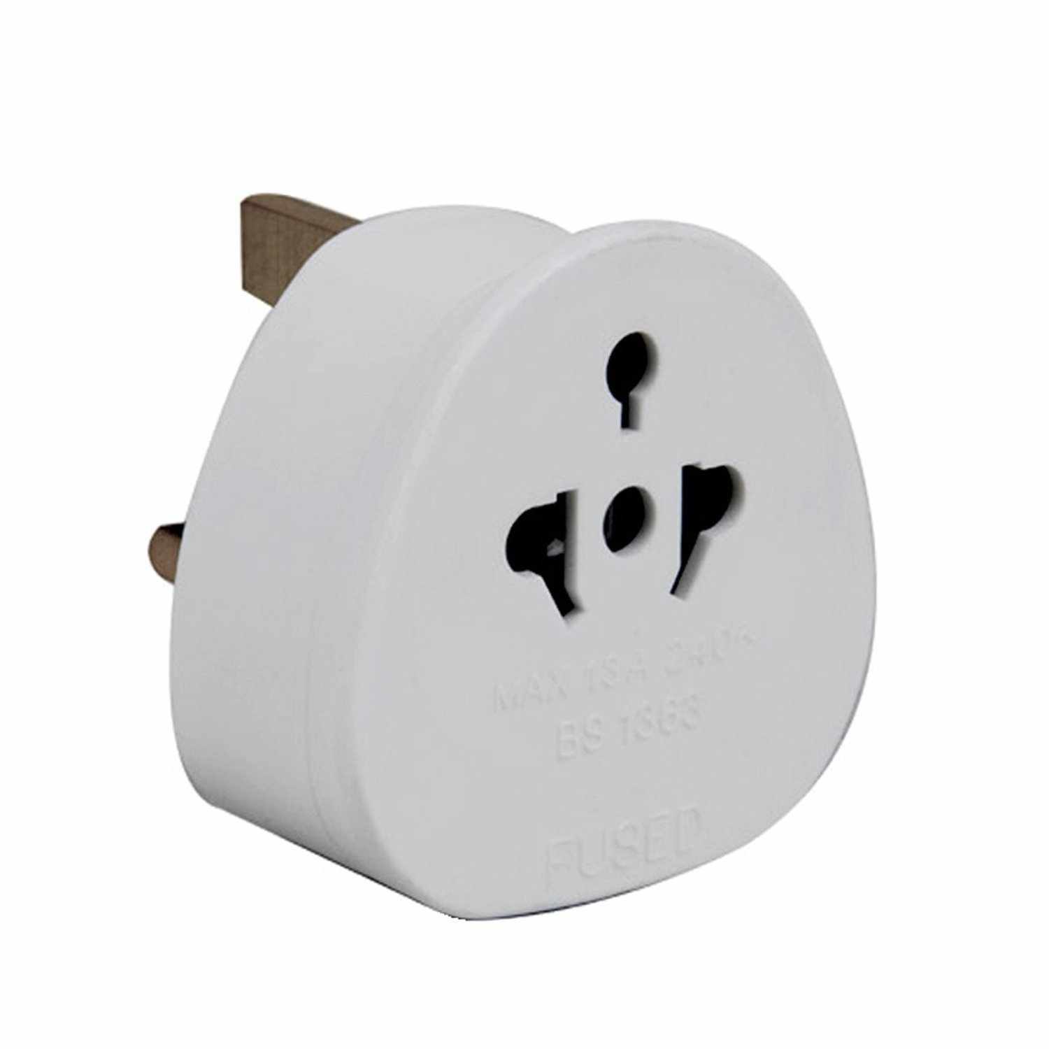 4 WAY EXTENSION LEADS SOCKETS 2,4 METRE CABLE SURGE PROTECTED SWITCHED ...