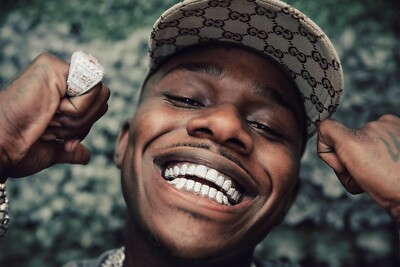DaBaby Hat and Grill Poster (24x36) inches | eBay