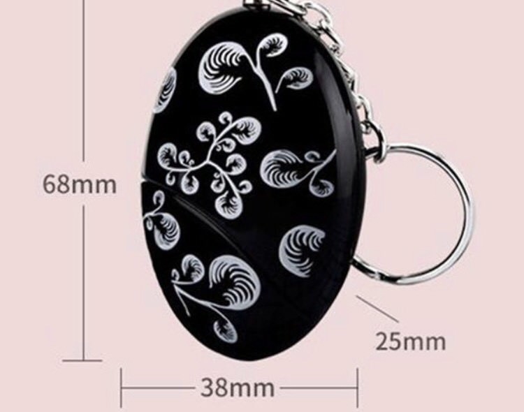4 Pack 120db Emergency Personal Loud Panic Alarm Keychain Self Defense ...